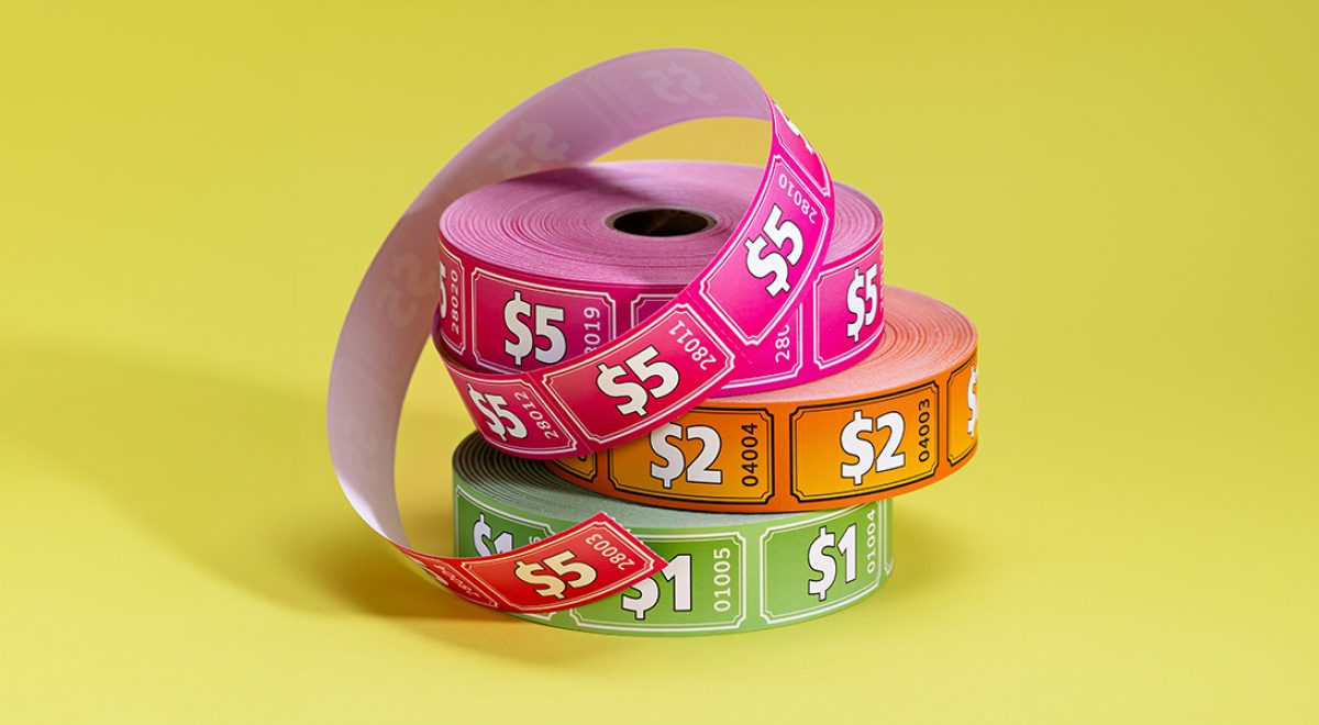 Tickets | Custom Ticket Rolls & Books | The Wristband Co.